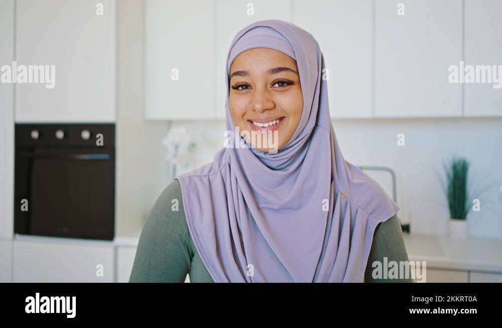 Portrait attractive cute muslim girl Stock Videos & Footage - HD and 4K ...