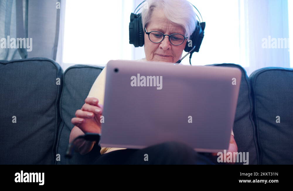 Elderly people video call Stock Videos & Footage - HD and 4K Video ...