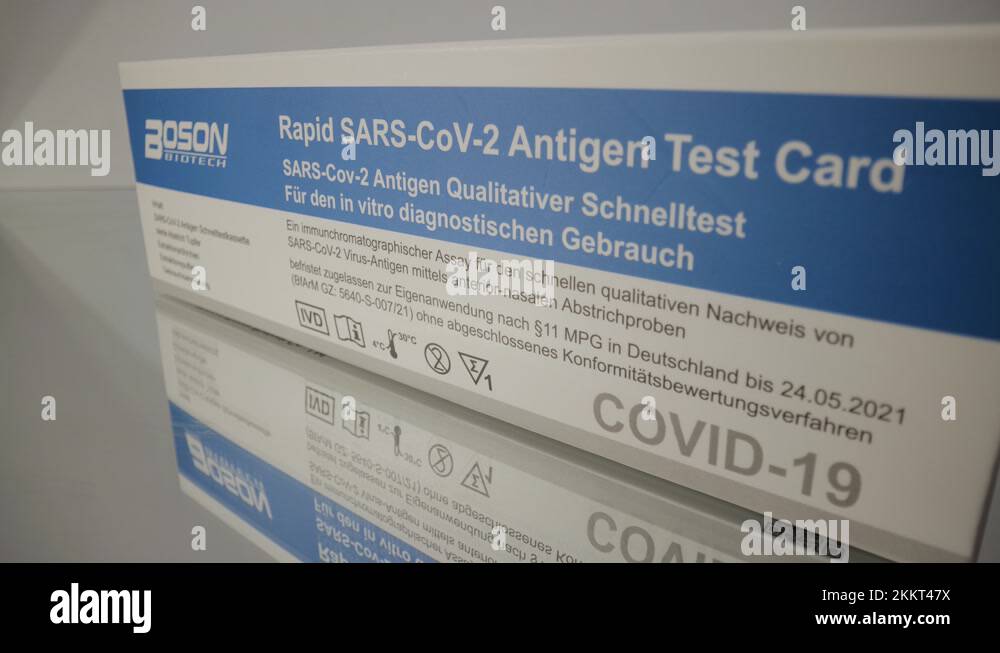 Corona Rapid Test - Covid-19 Antigen Test - CITY OF FRANKFURT, GERMANY ...
