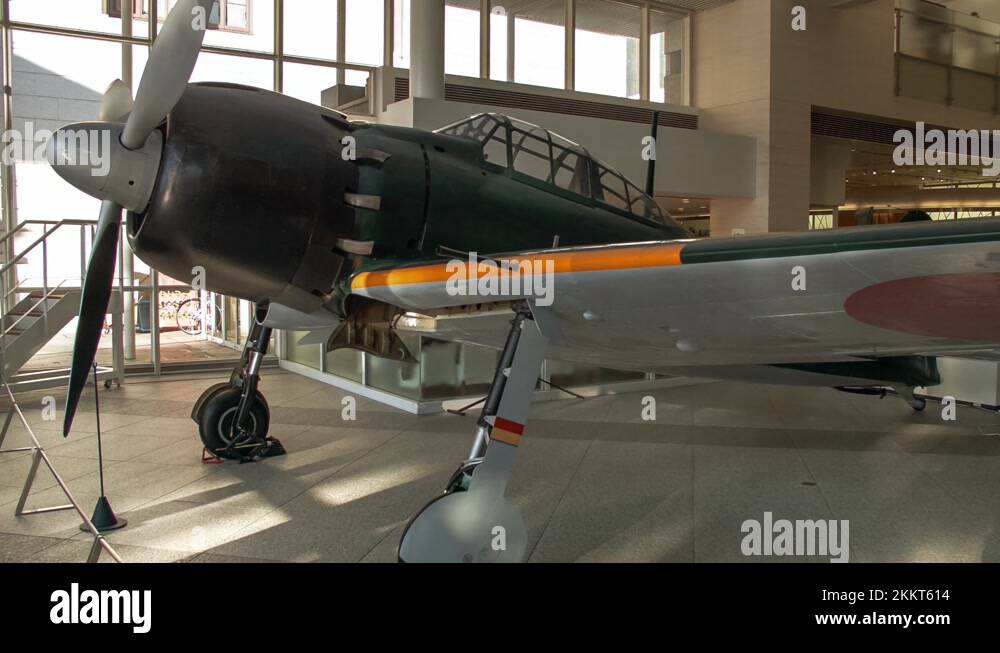 Japanese WWII Fighter Plane Stock Video Footage - Alamy