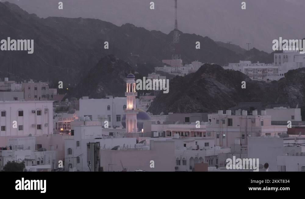 Overview muscat city muscat oman Stock Videos & Footage - HD and 4K ...