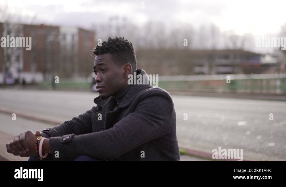 African man sitting worried Stock Videos & Footage - HD and 4K Video ...