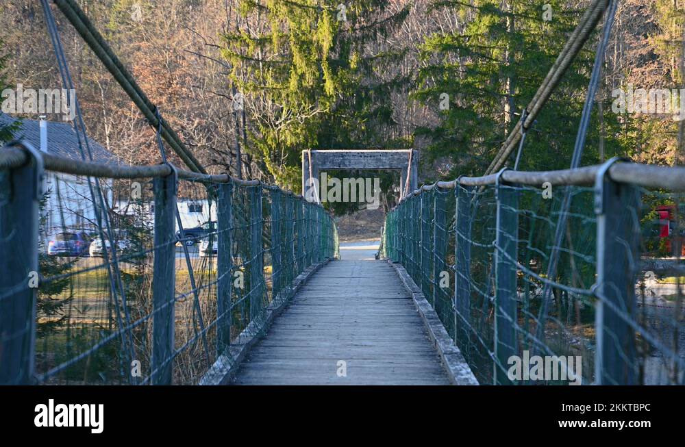 Simple suspension footbridge Stock Videos & Footage - HD and 4K Video ...