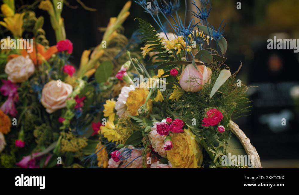 Burial funeral flower floral decoration Stock Videos & Footage - HD and ...