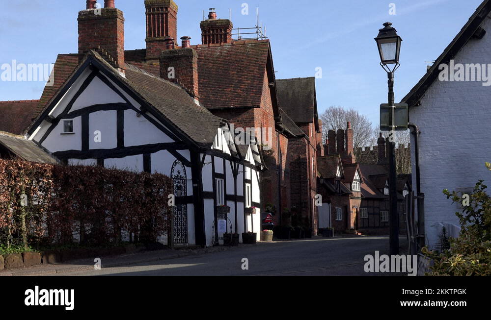 Historic village in cheshire Stock Videos & Footage - HD and 4K Video ...