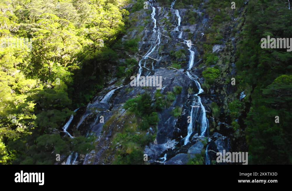 Hanging valley waterfall Stock Videos & Footage - HD and 4K Video Clips ...