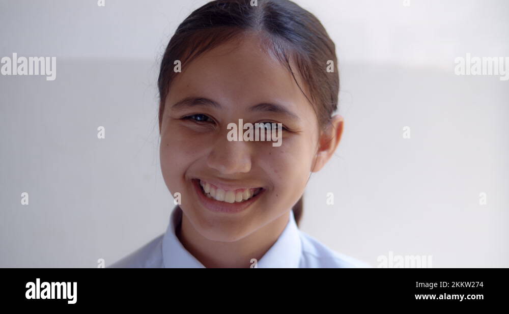 Teenage girl smiling student Stock Videos & Footage - HD and 4K Video ...