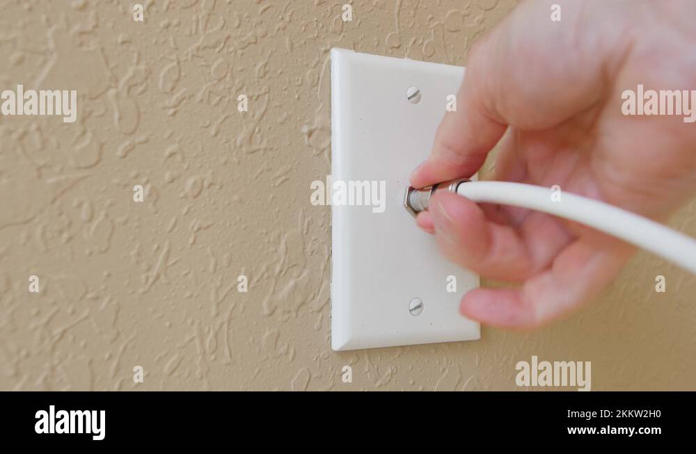 Cable wire wall tv Stock Videos & Footage - HD and 4K Video Clips - Alamy