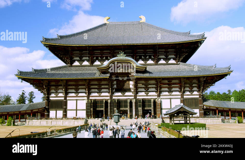 At the todai ji temple Stock Videos & Footage - HD and 4K Video Clips ...
