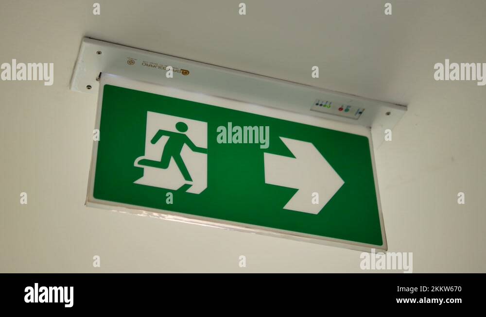 Fire exit symbol Stock Videos & Footage - HD and 4K Video Clips - Alamy