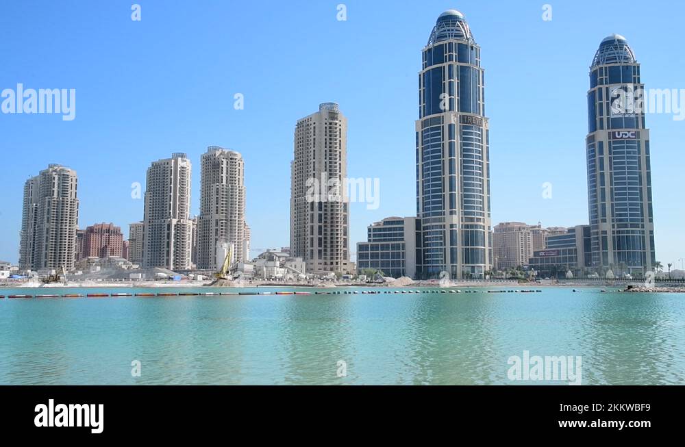 Qanat quartier pearl qatar Stock Videos & Footage - HD and 4K Video ...