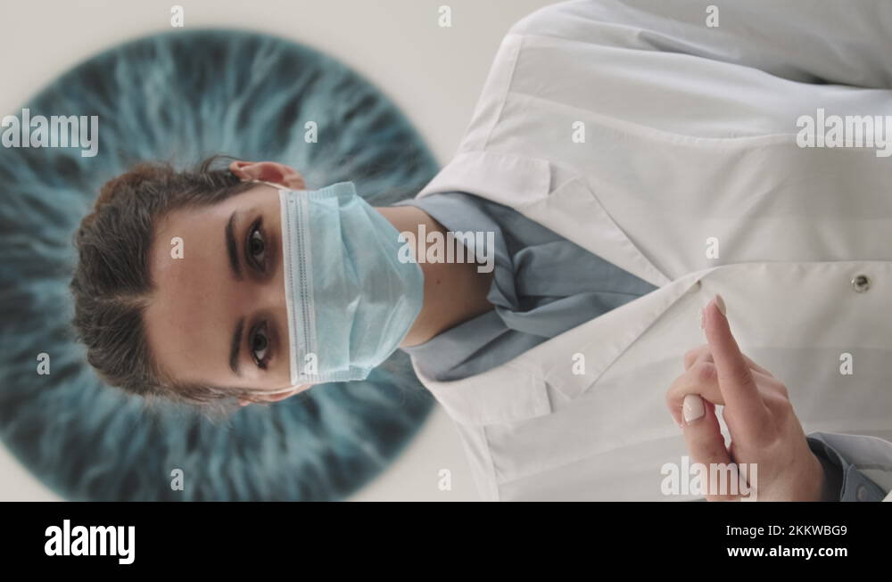 Female caucasian eye contact vertical Stock Videos & Footage - HD and ...