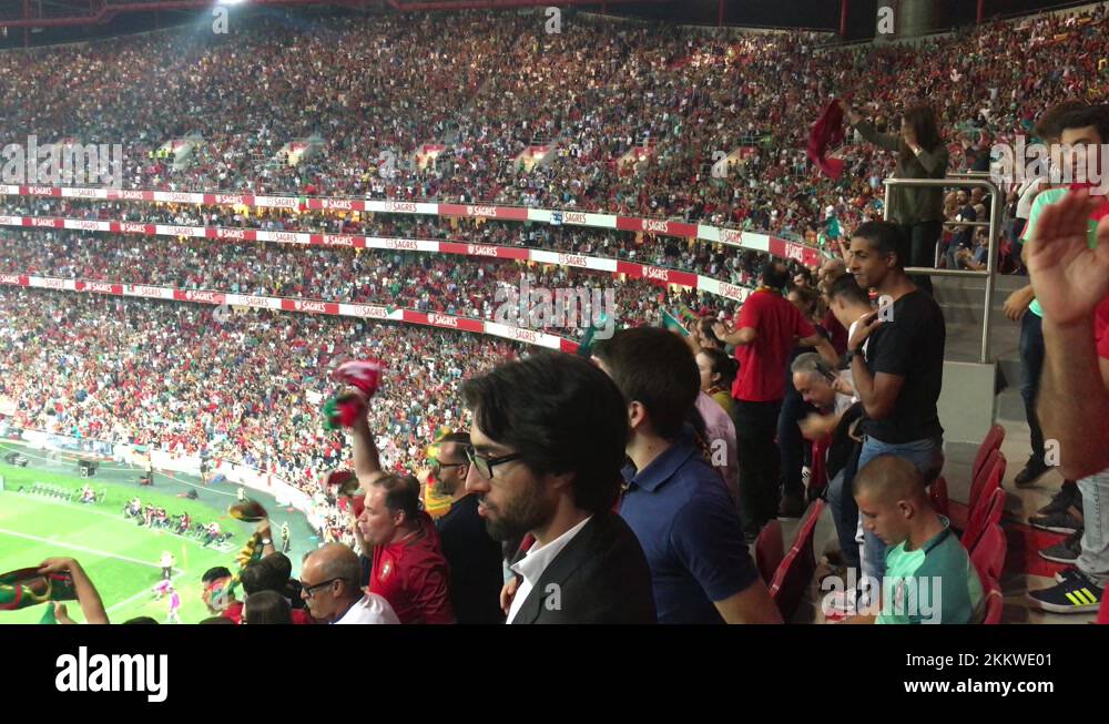Crowd of people watching football match Stock Videos & Footage - HD and ...