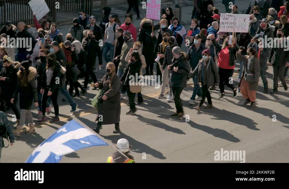 People marching in the streets Stock Videos & Footage - HD and 4K Video ...