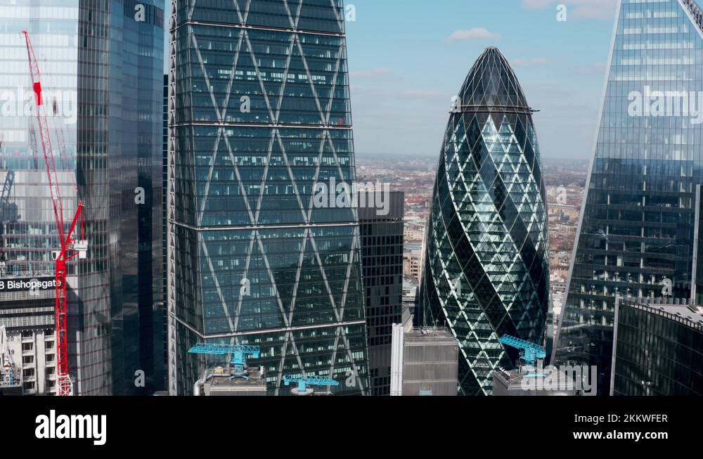 Gherkin building bishopsgate london Stock Videos & Footage - HD and 4K ...
