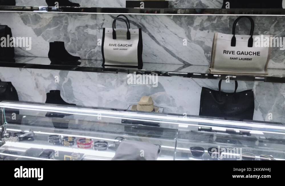 Yves saint laurent store interior Stock Videos & Footage - HD and 4K ...