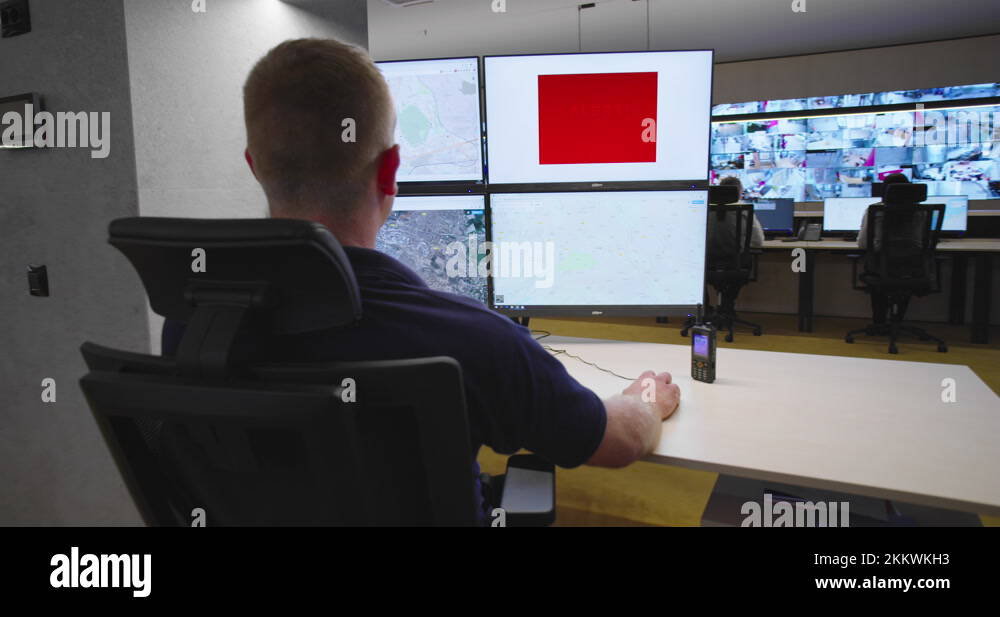 Security room guards Stock Videos & Footage - HD and 4K Video Clips - Alamy