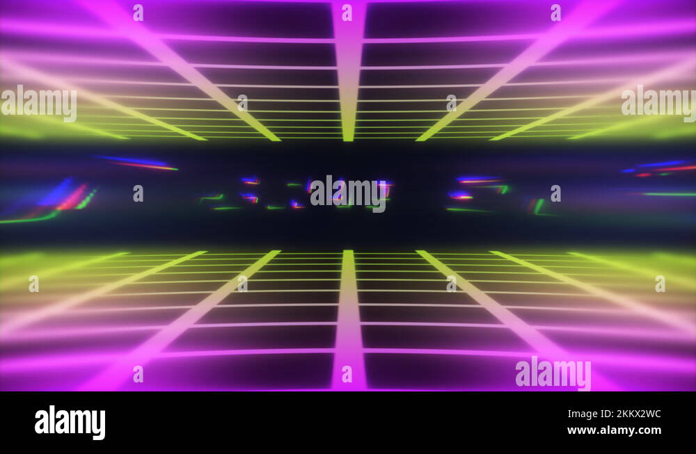 Continue Game Menu Option For Player In Style Of 80's Arcades. Retro ...