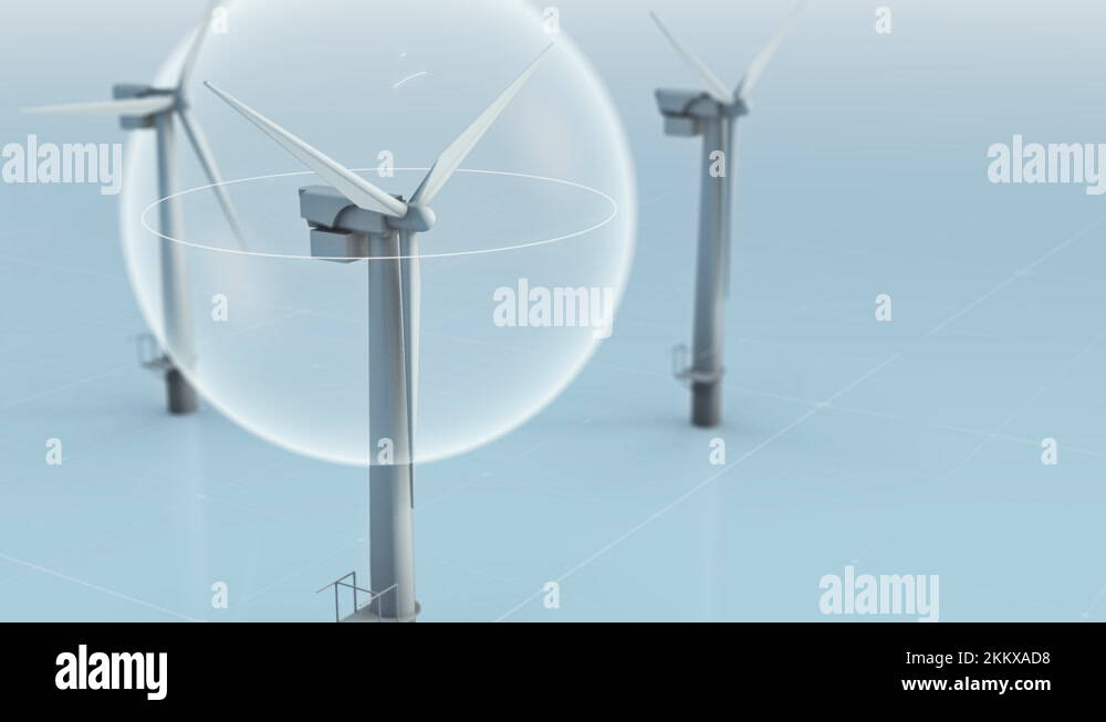 Energy of the Future. Wind Turbines. Three Blades rotating around the ... Energy of the Future. Wind Turbines. Three Blades rotating around the ...