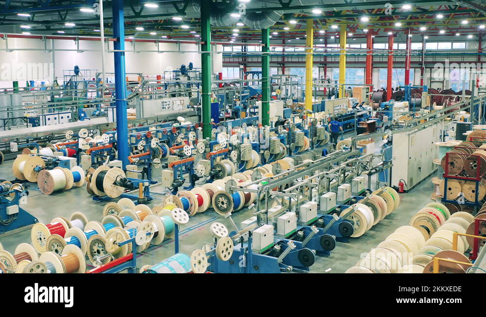 Cable manufacturing plant Stock Videos & Footage - HD and 4K Video ...