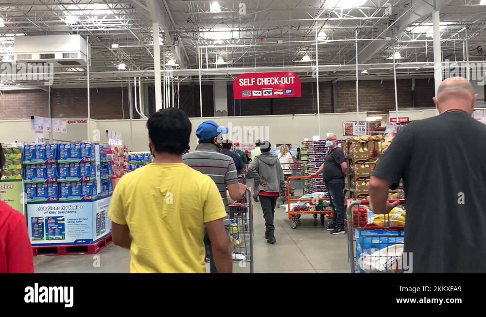 Self checkout area Stock Videos & Footage - HD and 4K Video Clips - Alamy