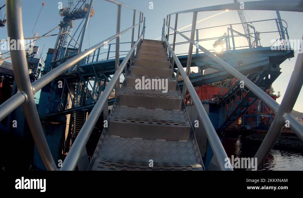 Gangway ladder Stock Videos & Footage - HD and 4K Video Clips - Alamy