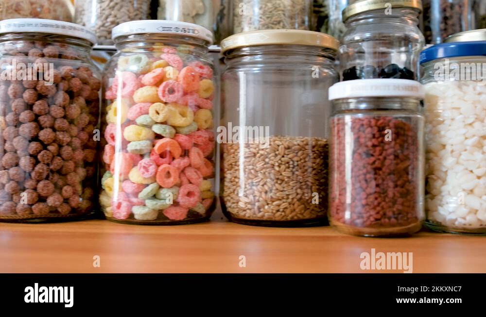 Food shelf cereals Stock Videos & Footage - HD and 4K Video Clips - Alamy