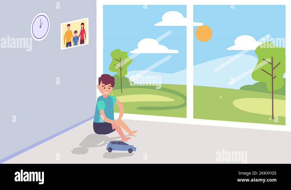 Cute cartoon frustrated boy character Stock Videos & Footage - HD and ...