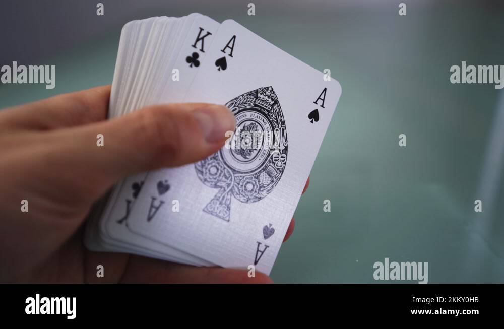 Bridge cards hand Stock Videos & Footage - HD and 4K Video Clips - Alamy