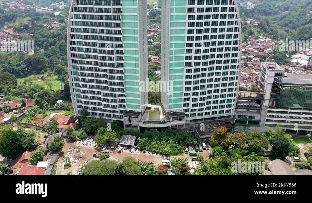 The Maj Bandung Dago Hotel mirrored buildings with iconic sail shape ...