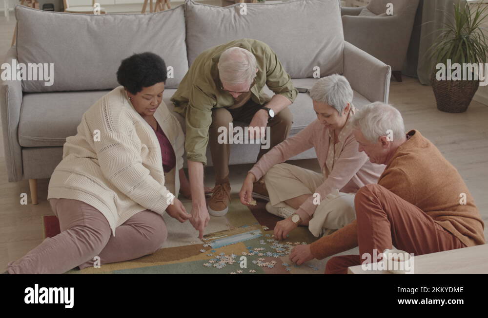 Senior puzzle Stock Videos & Footage - HD and 4K Video Clips - Alamy