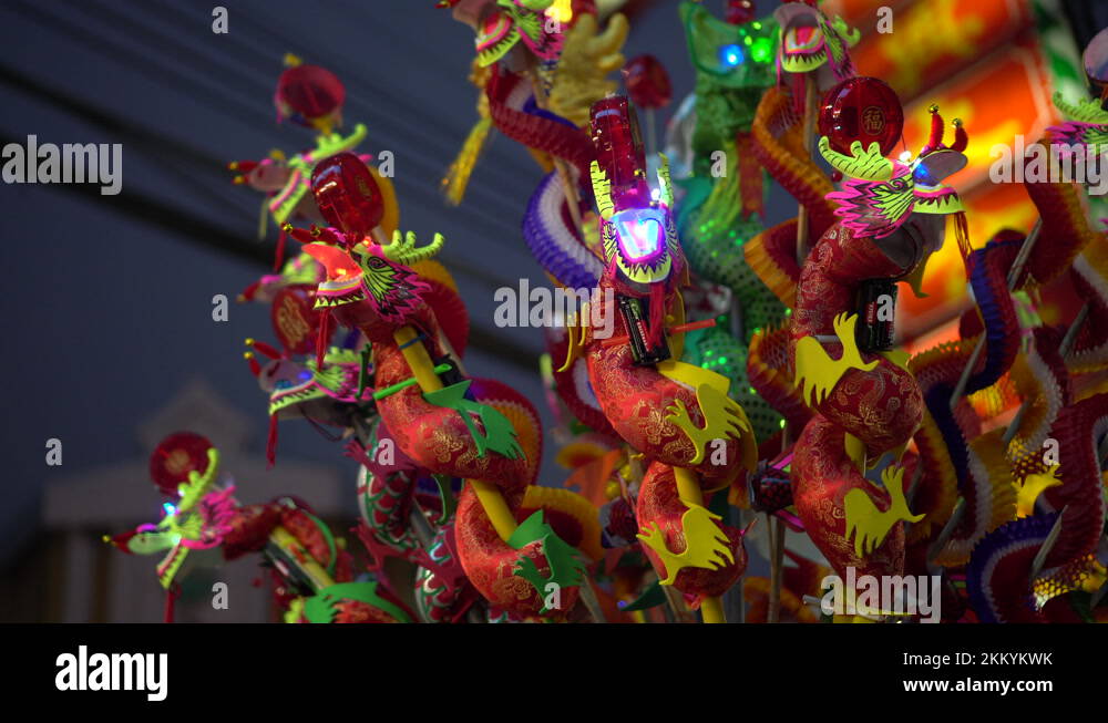 Illuminated chinese dragon light Stock Videos & Footage - HD and 4K ...