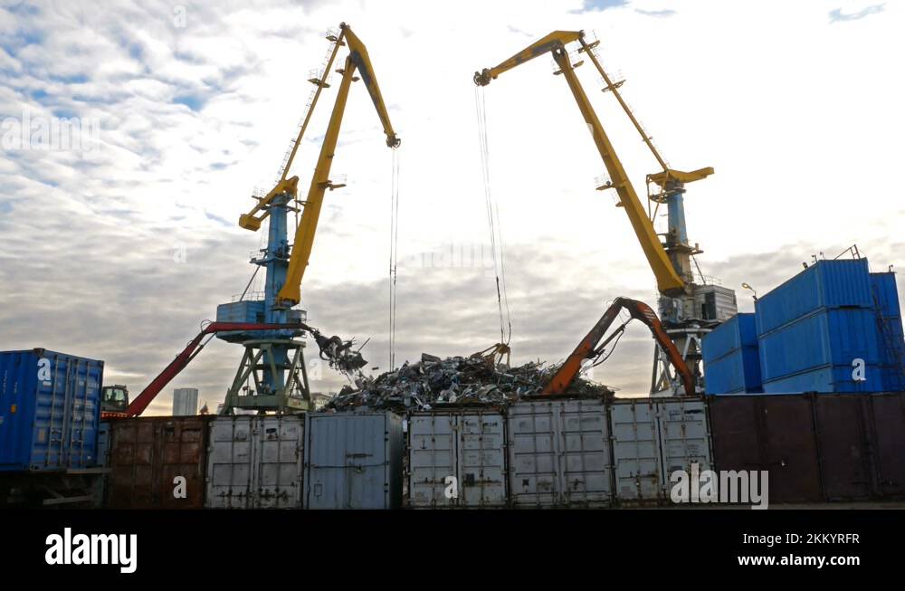 Shipment scrap metal Stock Videos & Footage - HD and 4K Video Clips - Alamy