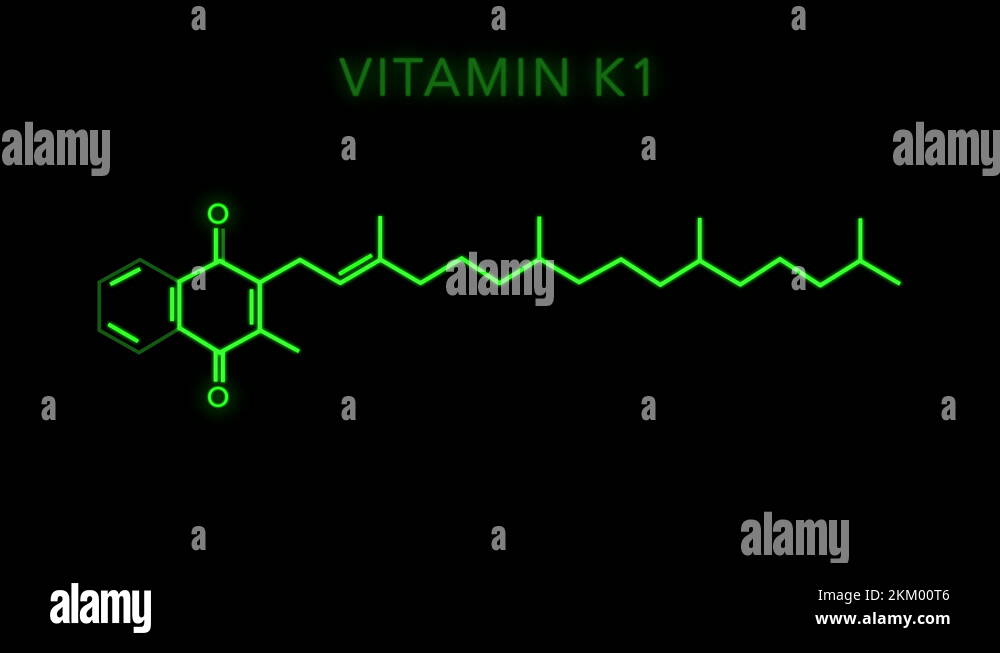 Phytomenadione also known as vitamin K1 or phylloquinone Molecular ...