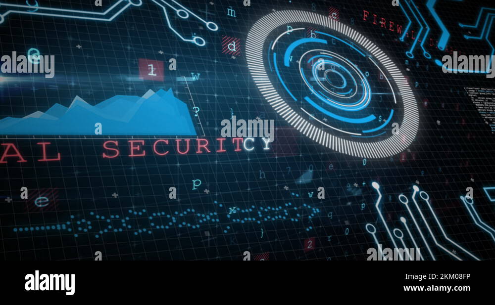 Animation security scope scanning global Stock Videos & Footage - HD ...