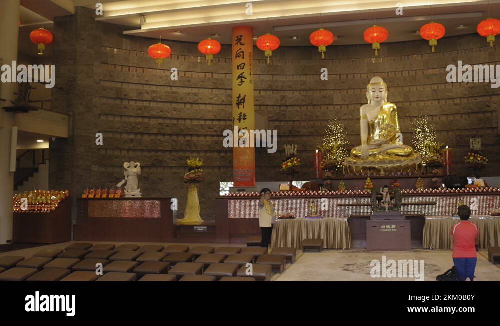 Prayer room at buddhist temple Stock Videos & Footage - HD and 4K Video ...