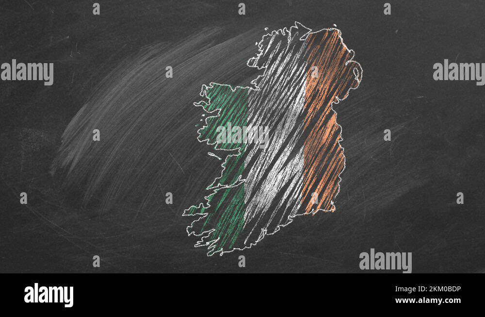 Map ireland drawing Stock Videos & Footage - HD and 4K Video Clips - Alamy