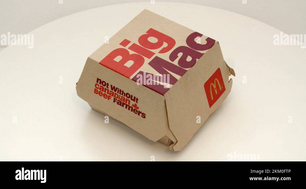 Mcdonald's big mac sandwich Stock Videos & Footage - HD and 4K Video ...