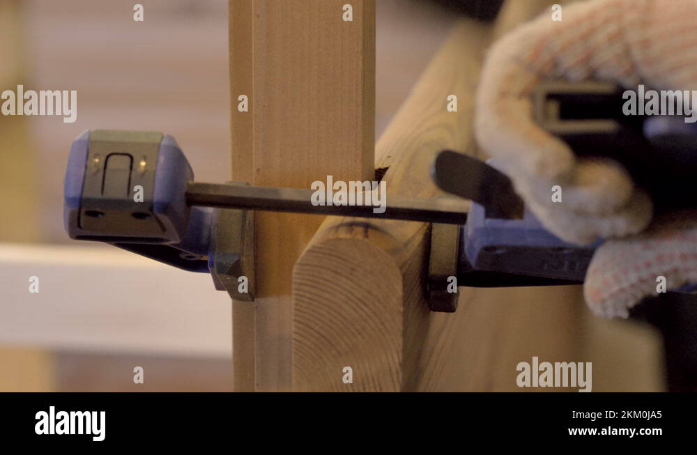 Thermowood construction assembly. Thermo Pine plank wall attached to ...