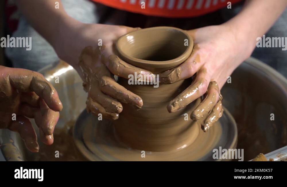 Master class in pottery children Stock Videos & Footage - HD and 4K ...