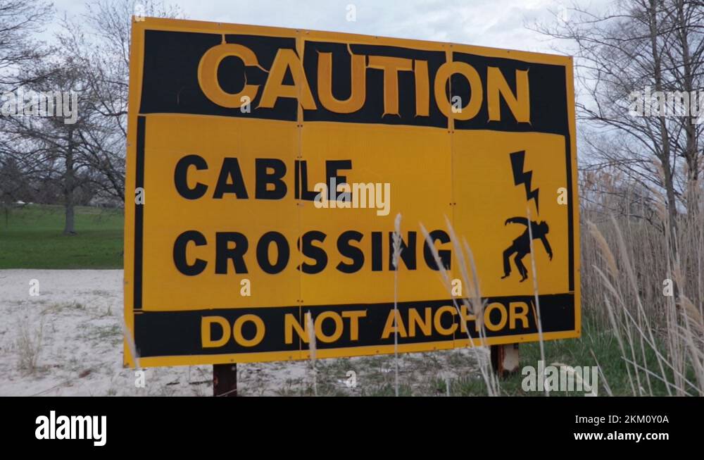 Cable crossing sign Stock Videos & Footage - HD and 4K Video Clips - Alamy