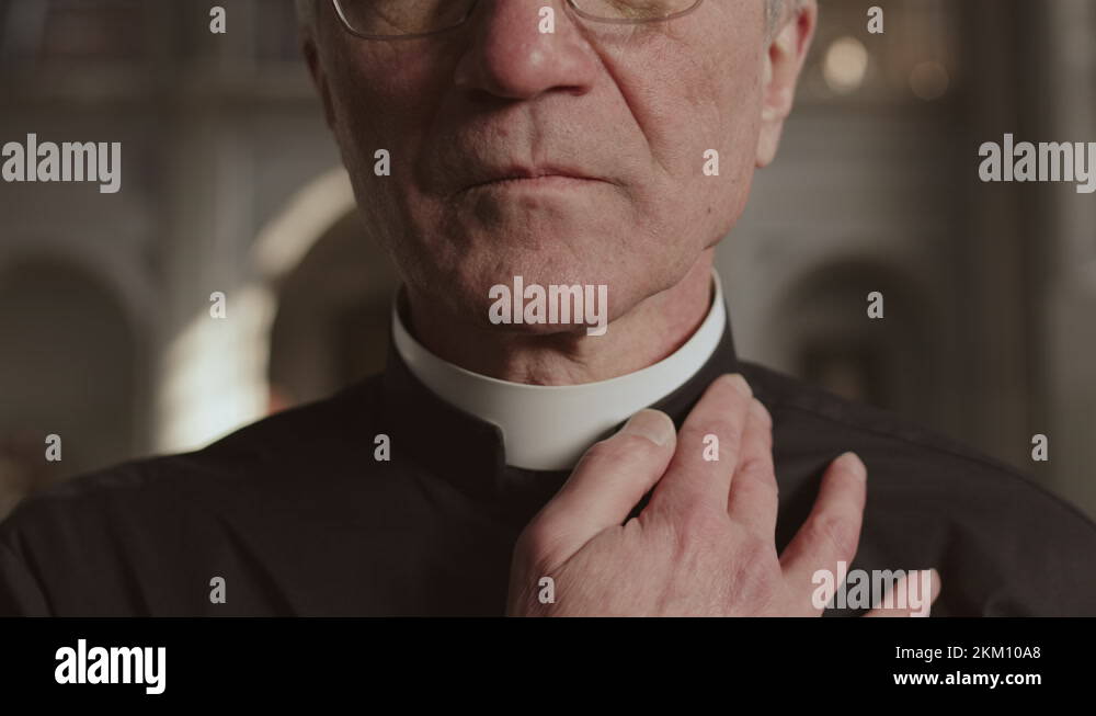 Priest collar black Stock Videos & Footage - HD and 4K Video Clips - Alamy