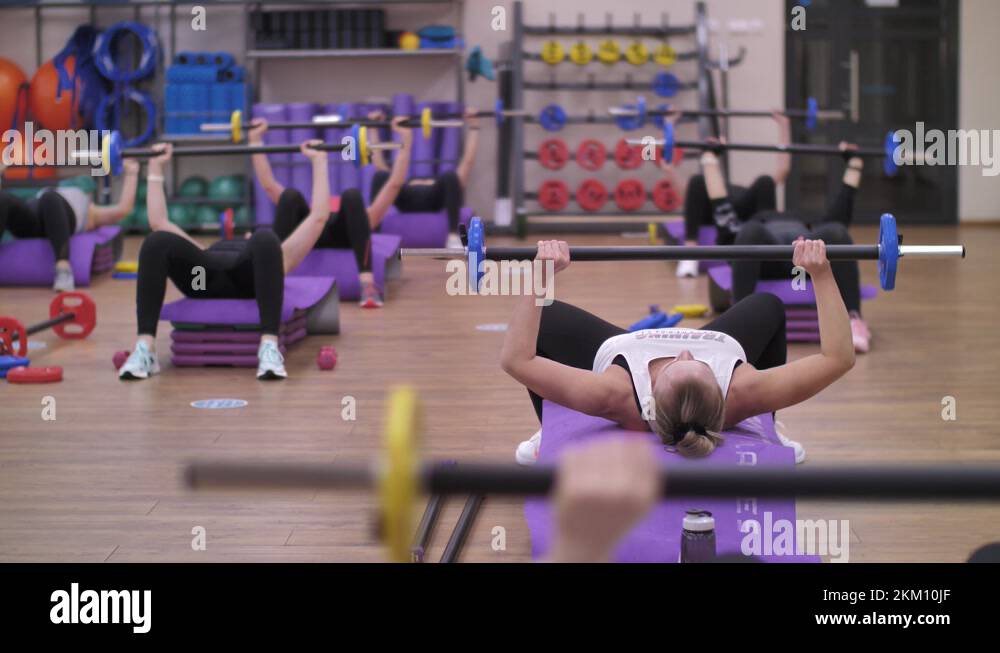 Body pump gym Stock Videos & Footage - HD and 4K Video Clips - Alamy