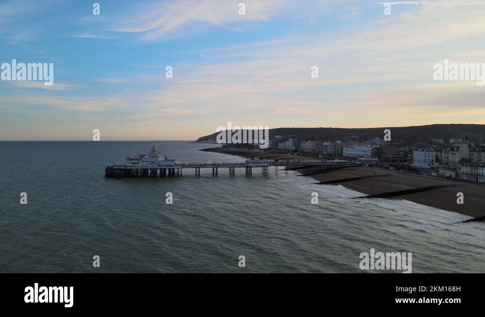 Eastbourne pier beach sunshine Stock Videos & Footage - HD and 4K Video ...