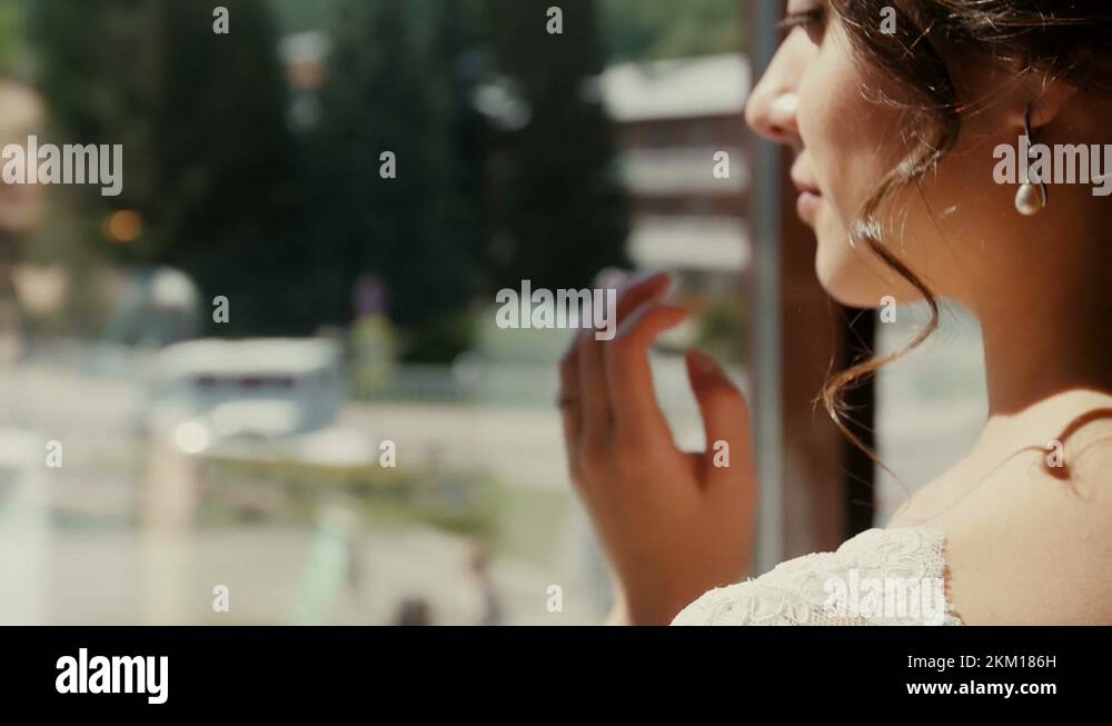 Young woman through window Stock Videos & Footage - HD and 4K Video ...