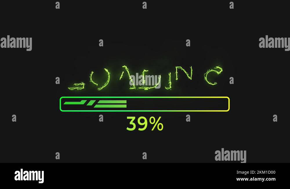 Green Yellow Digitization Process Infographics Data Transfer Futuristic ...