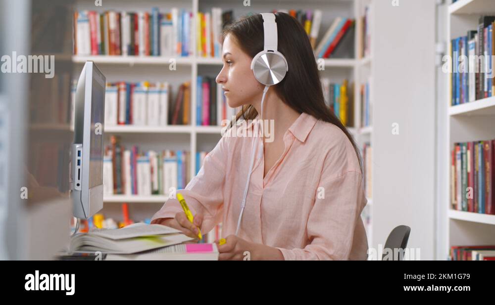 Computer class headphones Stock Videos & Footage - HD and 4K Video ...