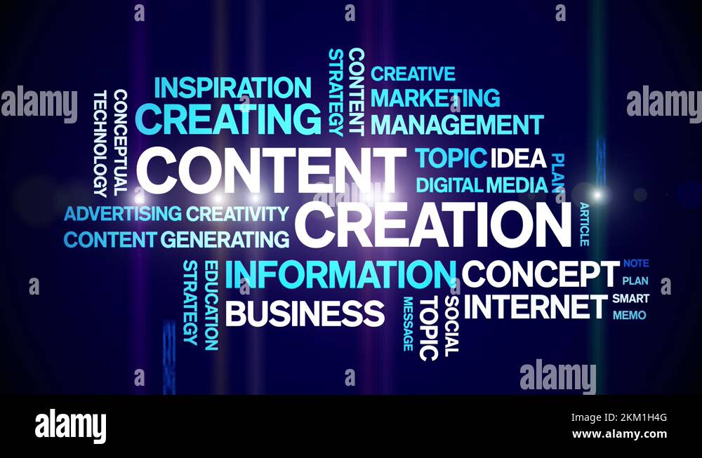 Content Creation Animated Tag Word Cloud,Text Design Animation seamless ...