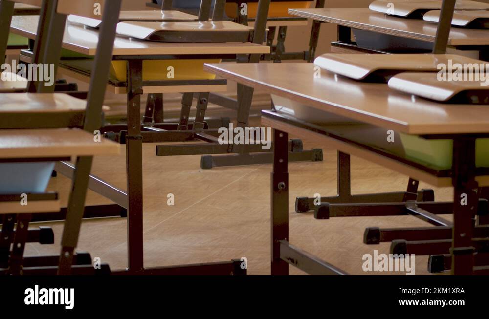 Empty classroom tables chairs in Stock Videos & Footage - HD and 4K ...