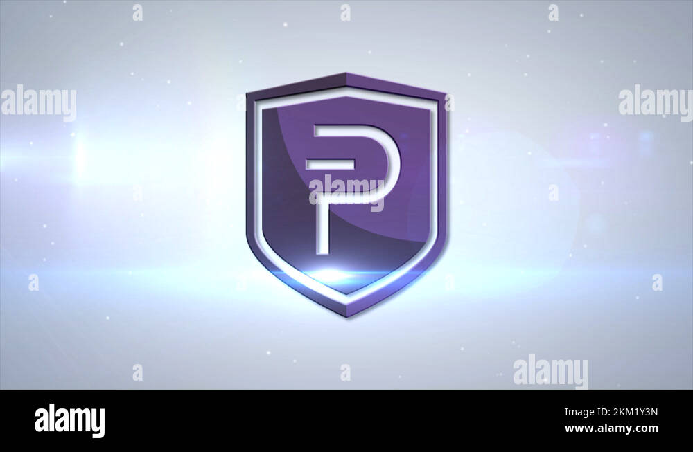 PIVX Cryptocurrency Logo Coin 3d Animation Motion Graphics Reveal on ...
